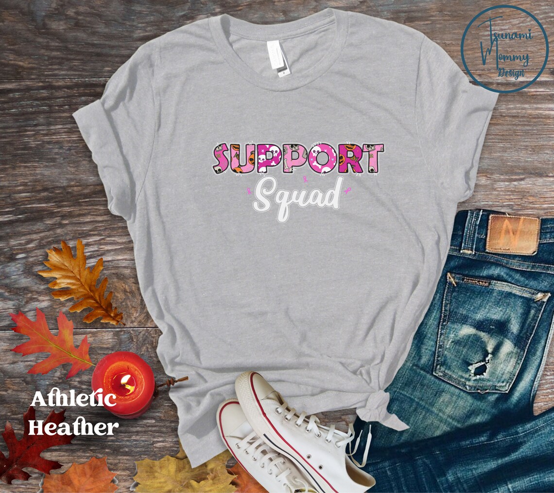 Support Squad Breast Cancer Shirt Cancer Support Shirt - Etsy