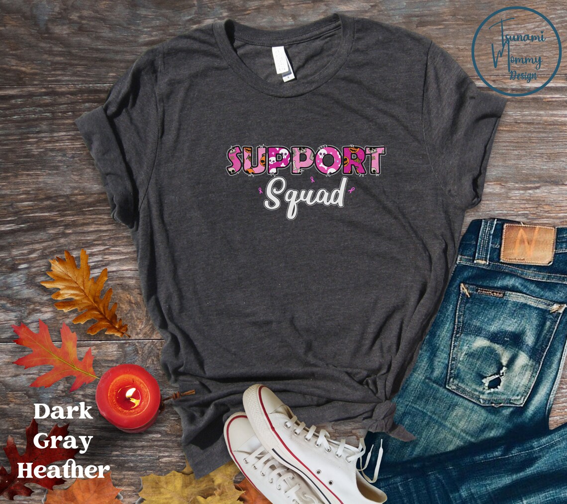 Support Squad Breast Cancer Shirt Cancer Support Shirt - Etsy