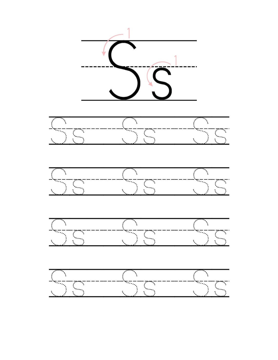 Trace Letters: Alphabet Handwriting Practice Workbook for Kids for Pre ...
