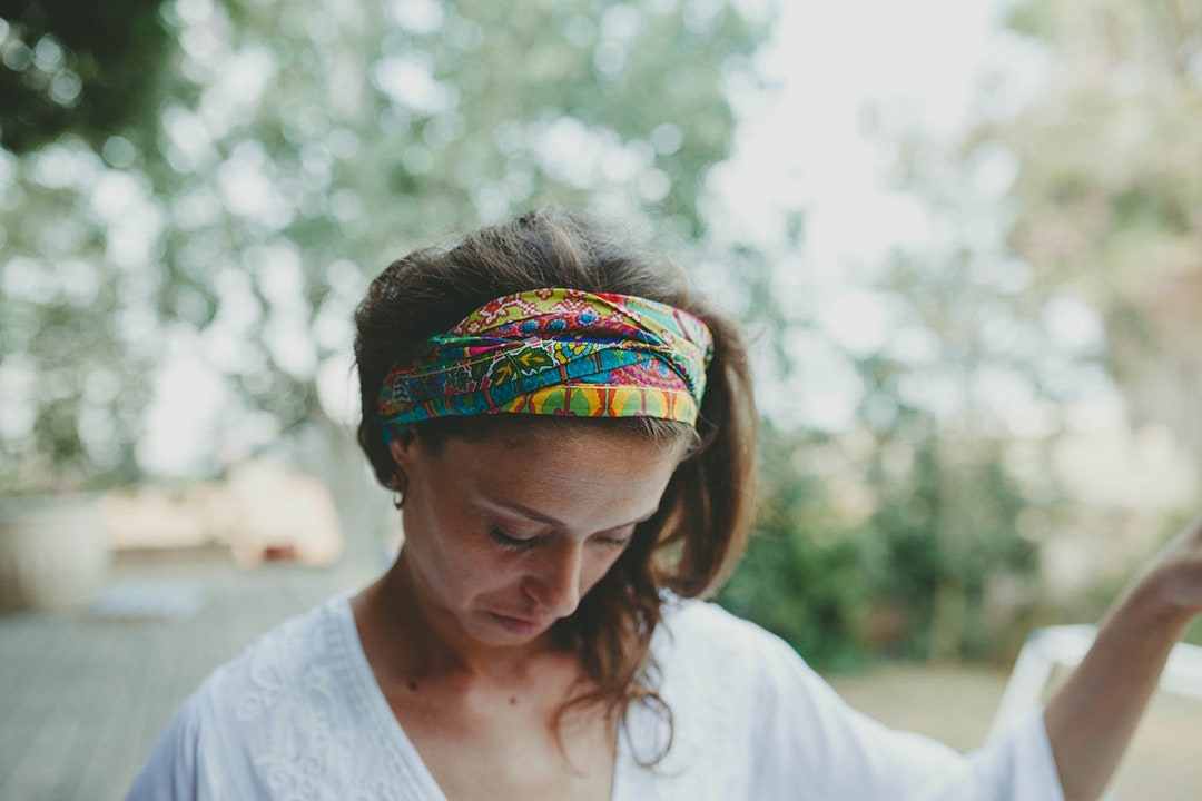 Hair Bands for Women, Bohemian Head Wrap, Boho Hair Accessories, Hippie ...