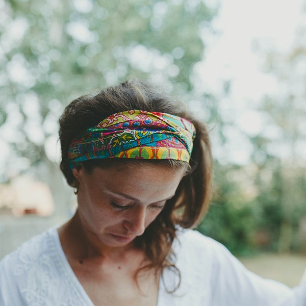 Boho Hair Band - Etsy