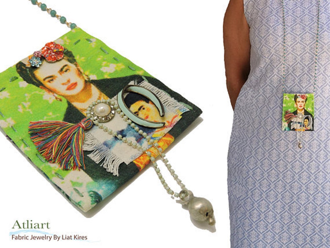 Colorful Necklace, Colorful Charm Necklace, Bohemian Necklace Boho Chic ...