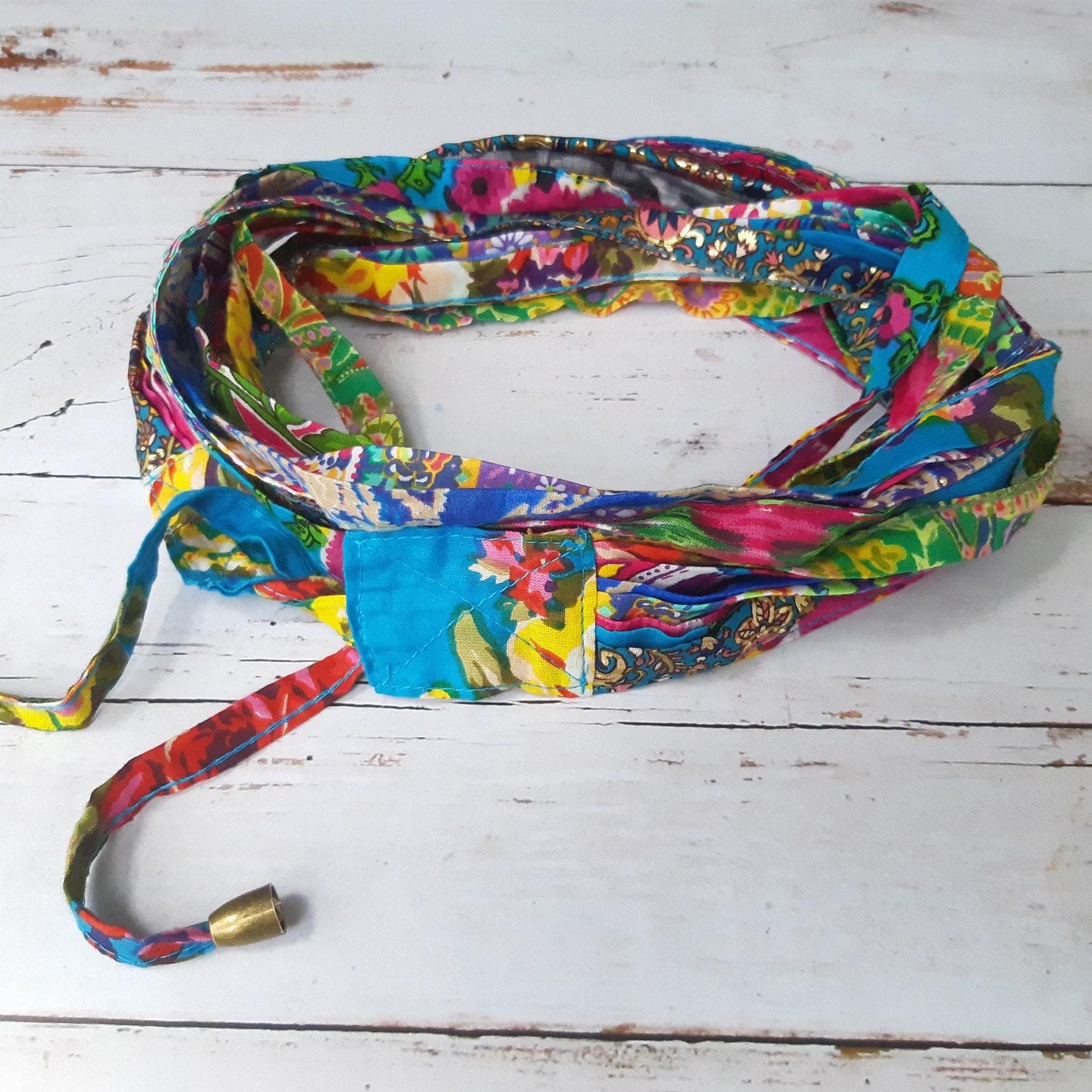 Unique Boho Scarf Hat Band - Etsy