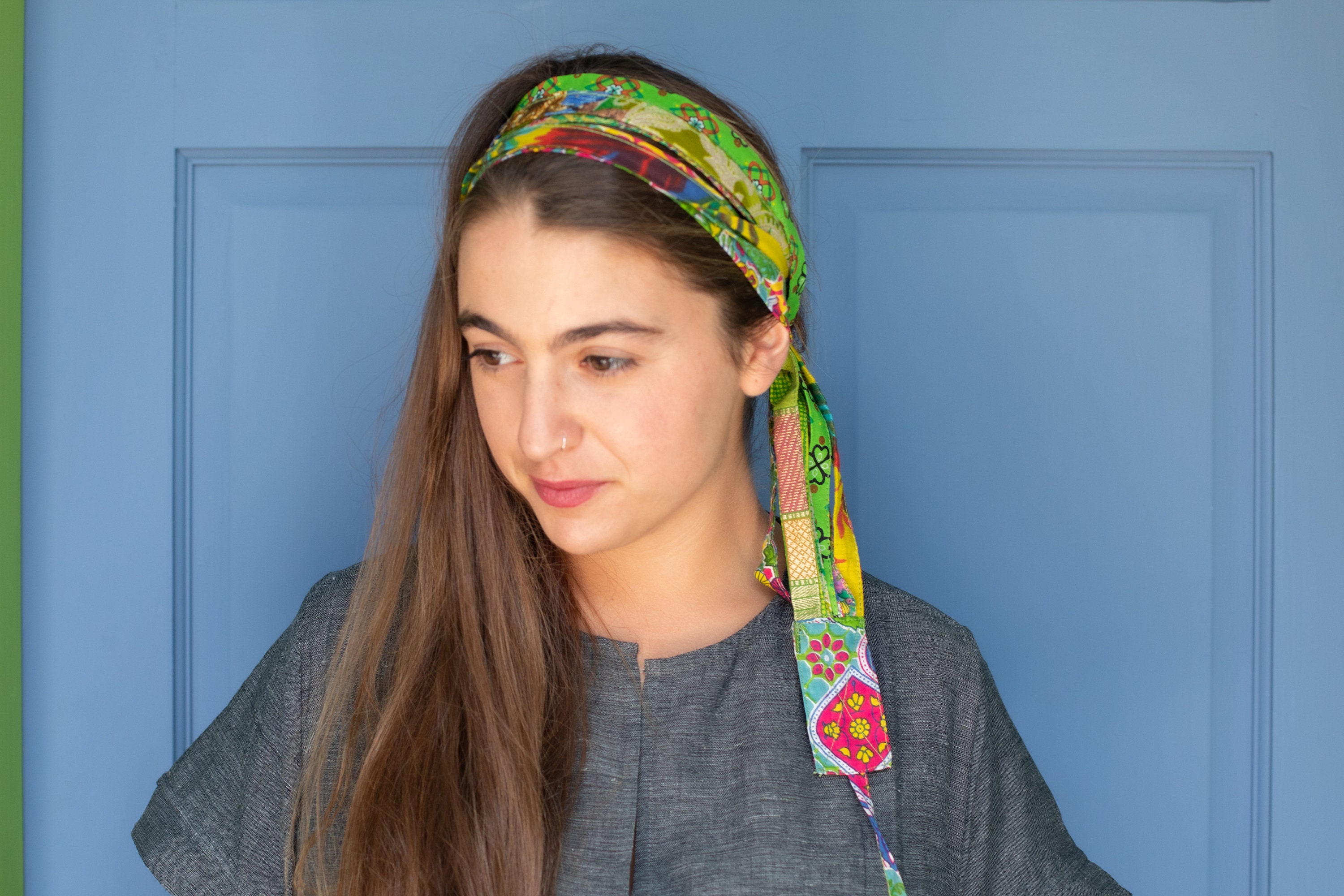 Hair Bands for Women, Bohemian Head Wrap, Boho Hair Accessories, Hippie ...