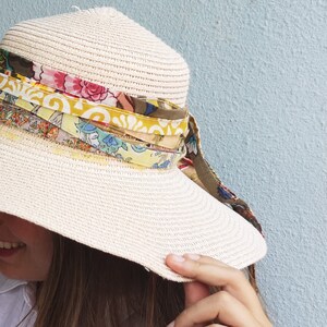 Pink, Red Hat Band, Hat Accessory, Hat Bands Boho, Boho Hat Accessory ...