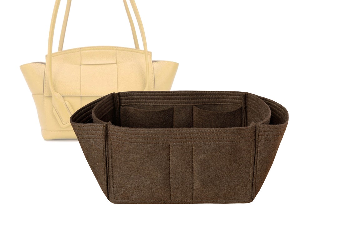 Customizable "arco Shoulder Bag Medium" Felt Bag Insert Organizer and ...