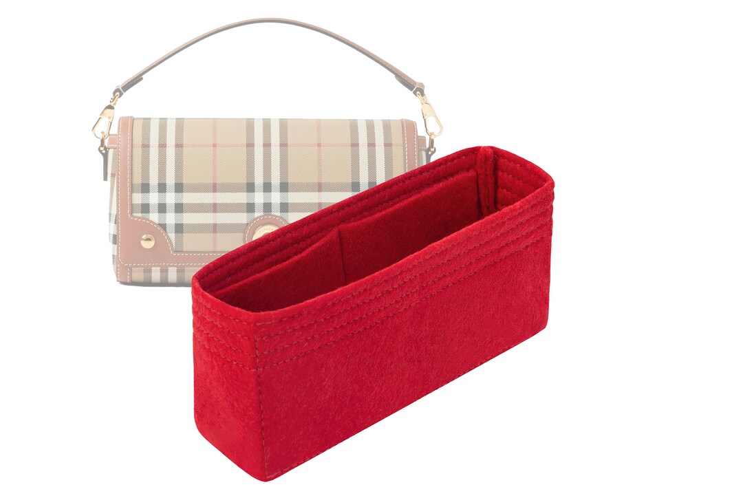 Customizable "top Handle Note Bag" Felt Bag Insert Organizer and Bag ...
