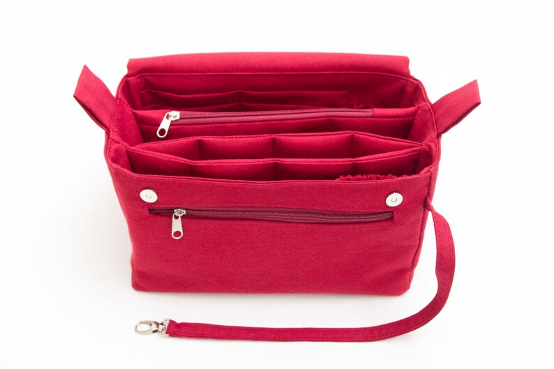 Fabric Bag Insert Organizer Purse Insert OrganizerBag Liner | Etsy