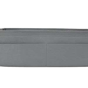 Customizable Duffle Bag Insert Organizer and Bag Liner-silver Gray ...