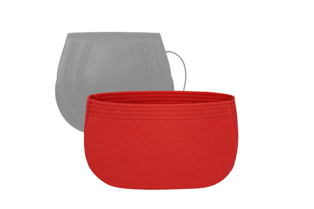 Customizable "marcie Crossbody Saddle Bag Medium" Felt Bag Insert ...