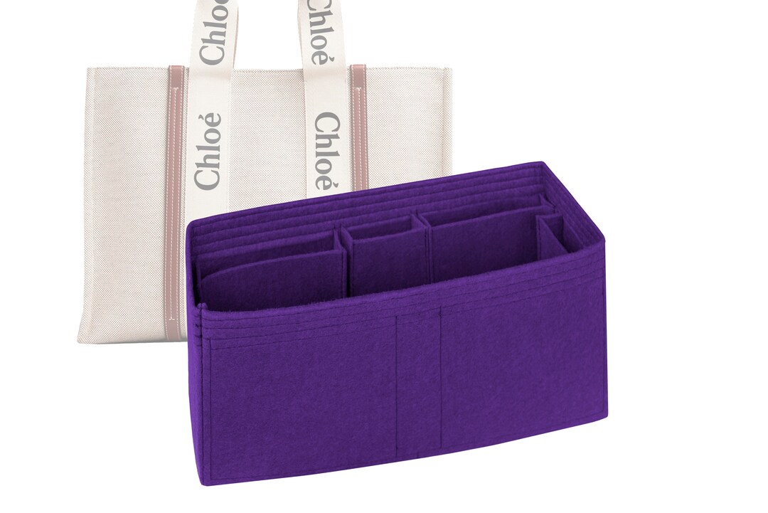 Customizable "woody Tote Bag Large" Felt Bag Insert Organizer and Bag ...