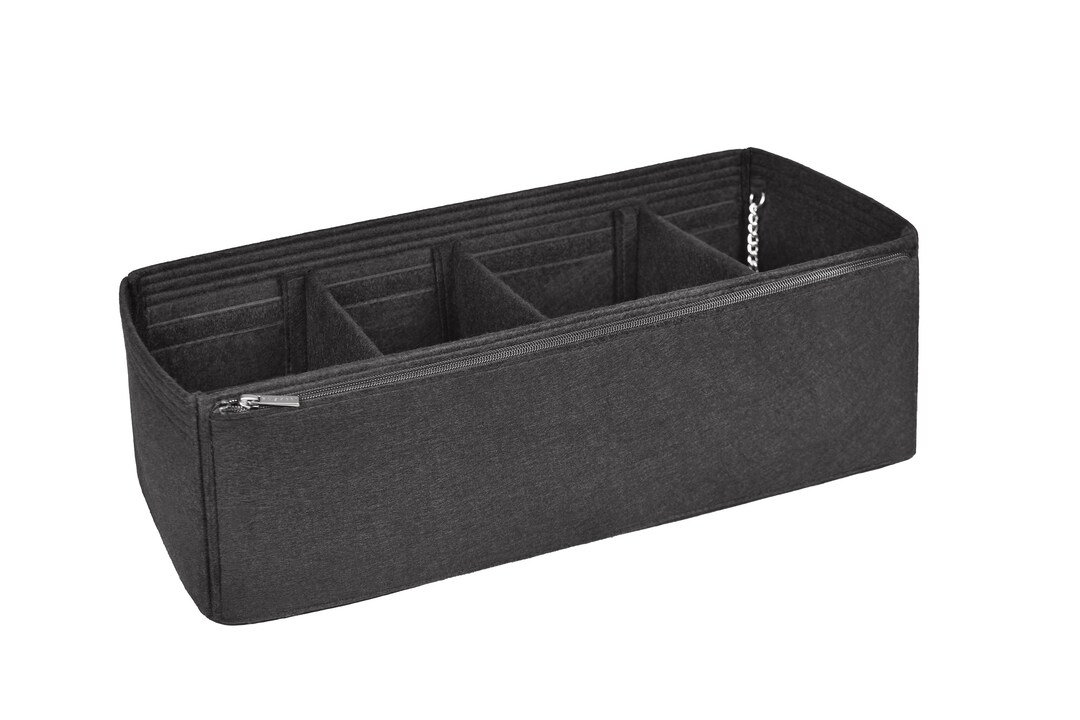 Customizable Duffle Bag Felt Organizer and Shaper, Bag Liner, Dark Gray ...