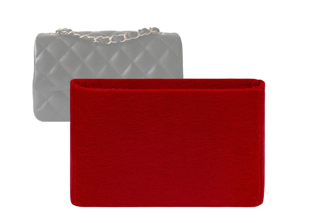 Customizable "classic Flap Rectangular Mini Bag" Felt Bag Insert ...