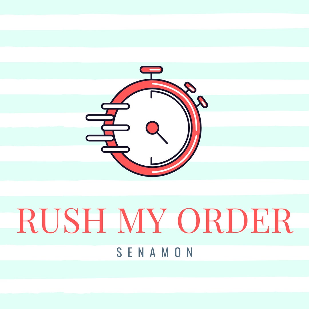 Rush My Order - Priority Operation for Organizers - Etsy