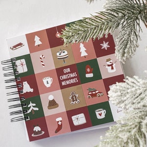 Christmas Memories Keepsake Journal: Personalized Holiday Family ...