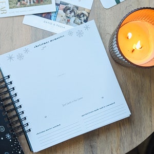 Christmas Memories Keepsake Journal: Personalized Holiday Family ...