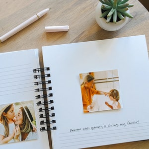 Personalized Photo Album & Journal 4x6, 3x3, 4x4 Photos | Premium ...