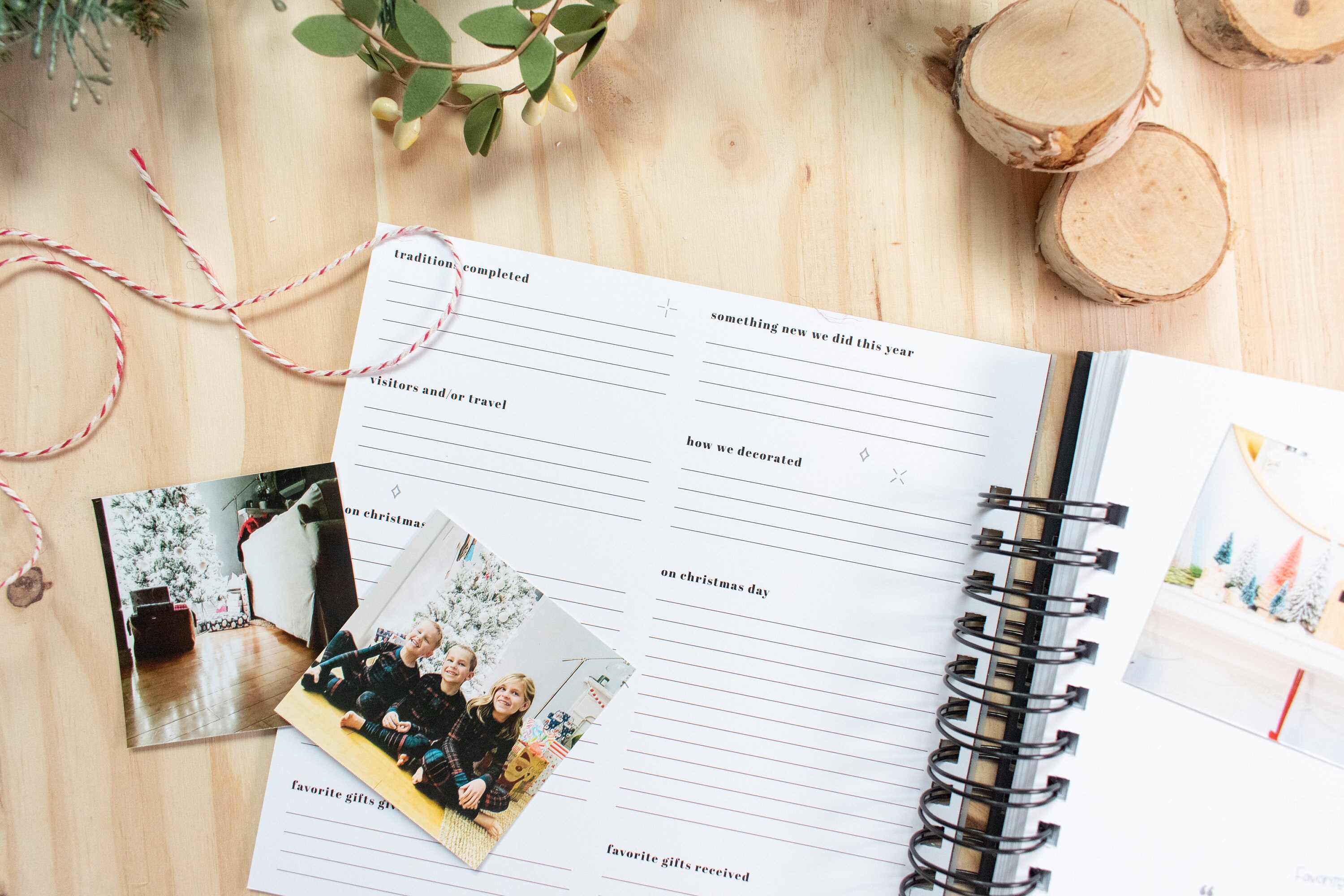 Christmas Memories Keepsake Journal: Personalized Holiday Family ...