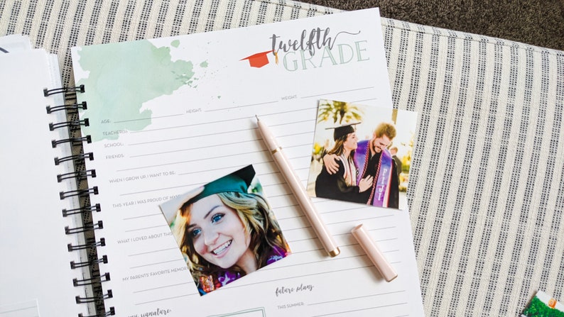 School Years Memory Book Back to School Years Scrapbook - Etsy