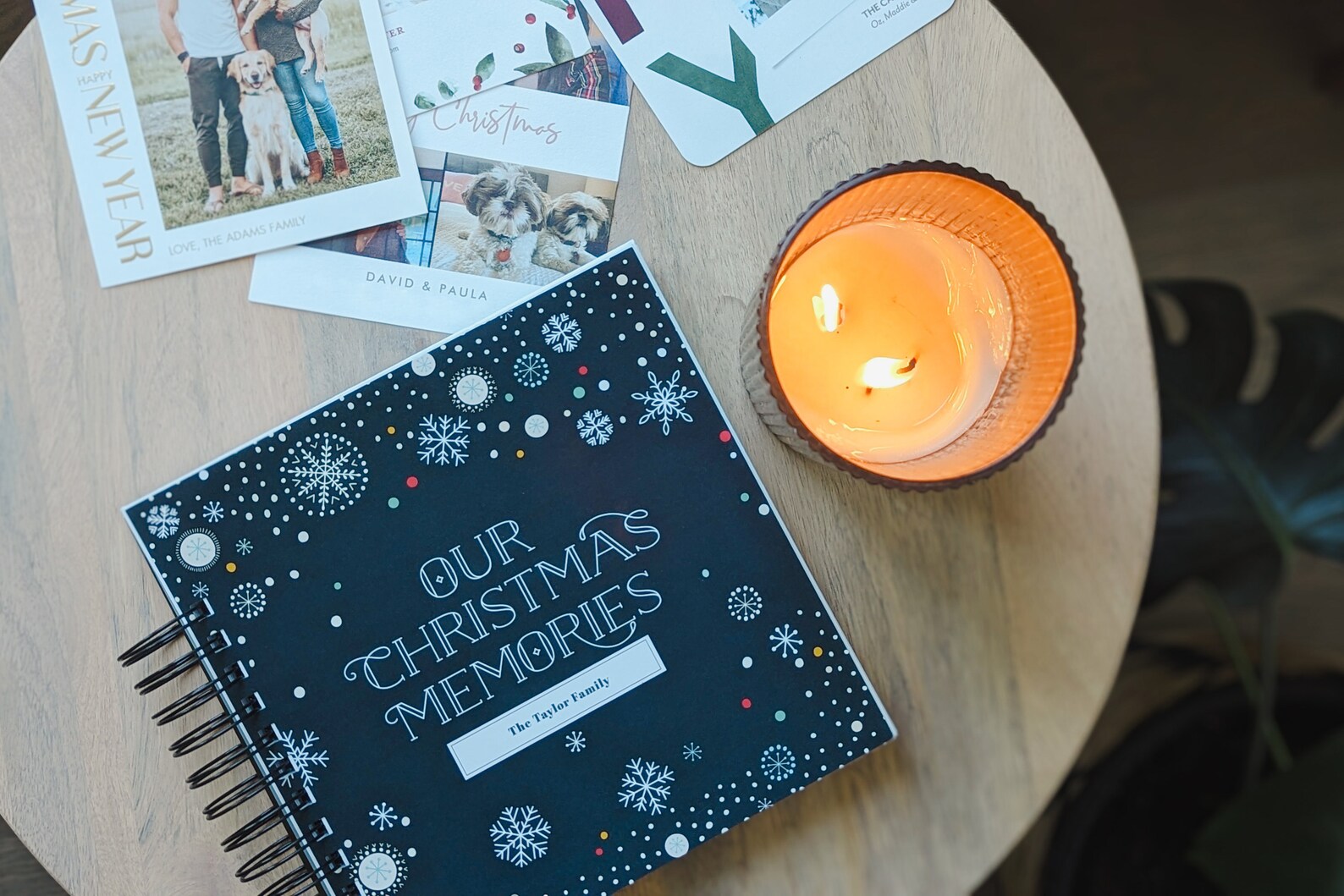 Christmas Memories Keepsake Journal: Personalized Holiday Family ...