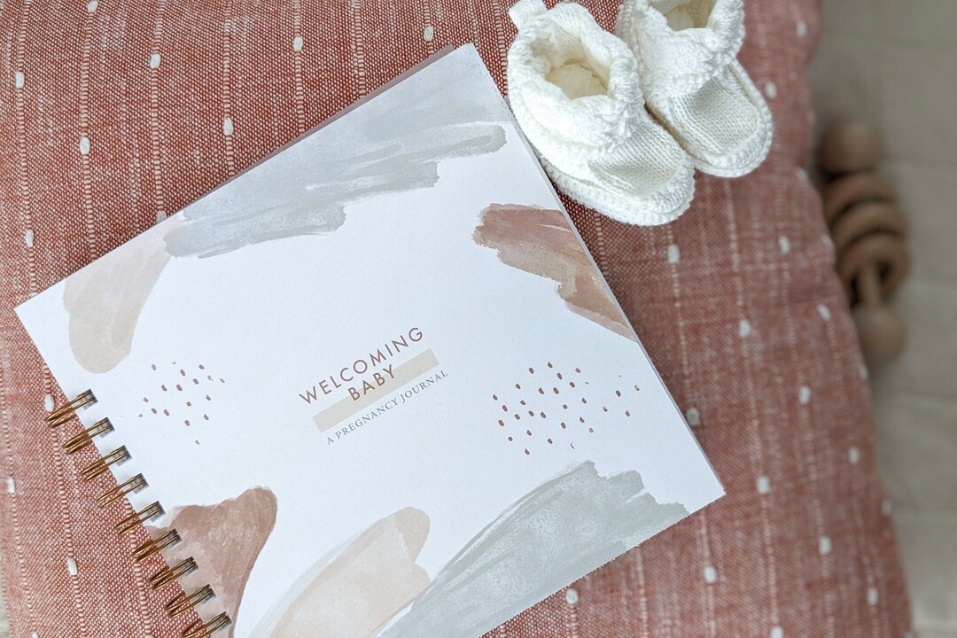 Pregnancy Bump Journal | Pregnancy Memory Book Planner Diary Gift ...