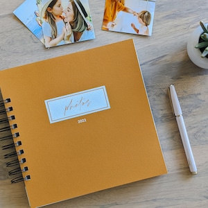 Personalized Photo Album & Journal 4x6, 3x3, 4x4 Photos | Premium ...