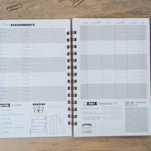 Personalized Student Homework Assignment Planner for Kids Back to ...