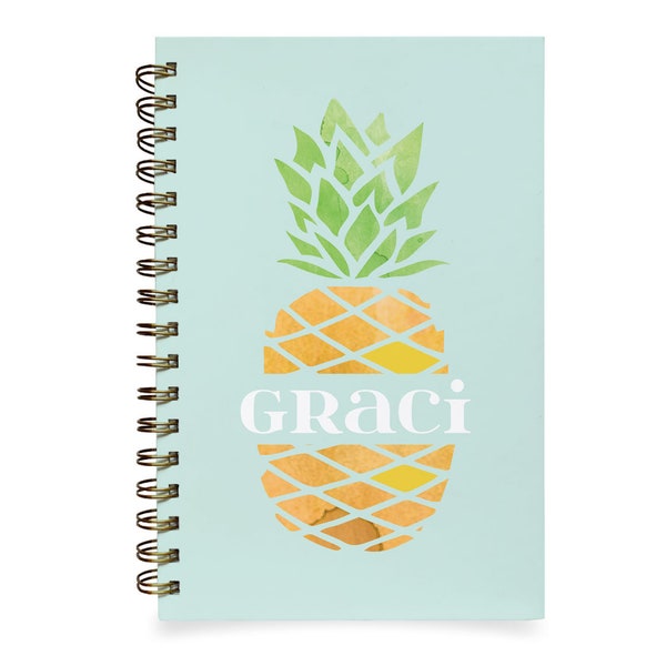 Pineapple Notebook - Etsy