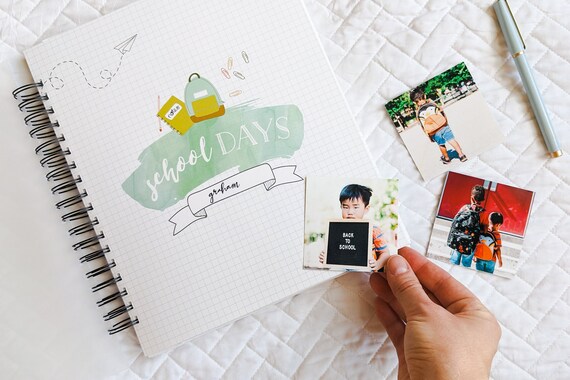 School Years Memory Book Back to School Years Scrapbook - Etsy