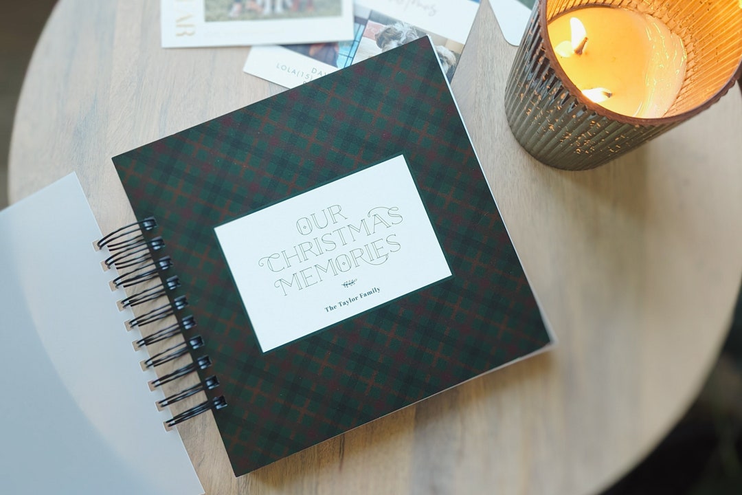 Christmas Memories Keepsake Journal: Personalized Holiday Family ...