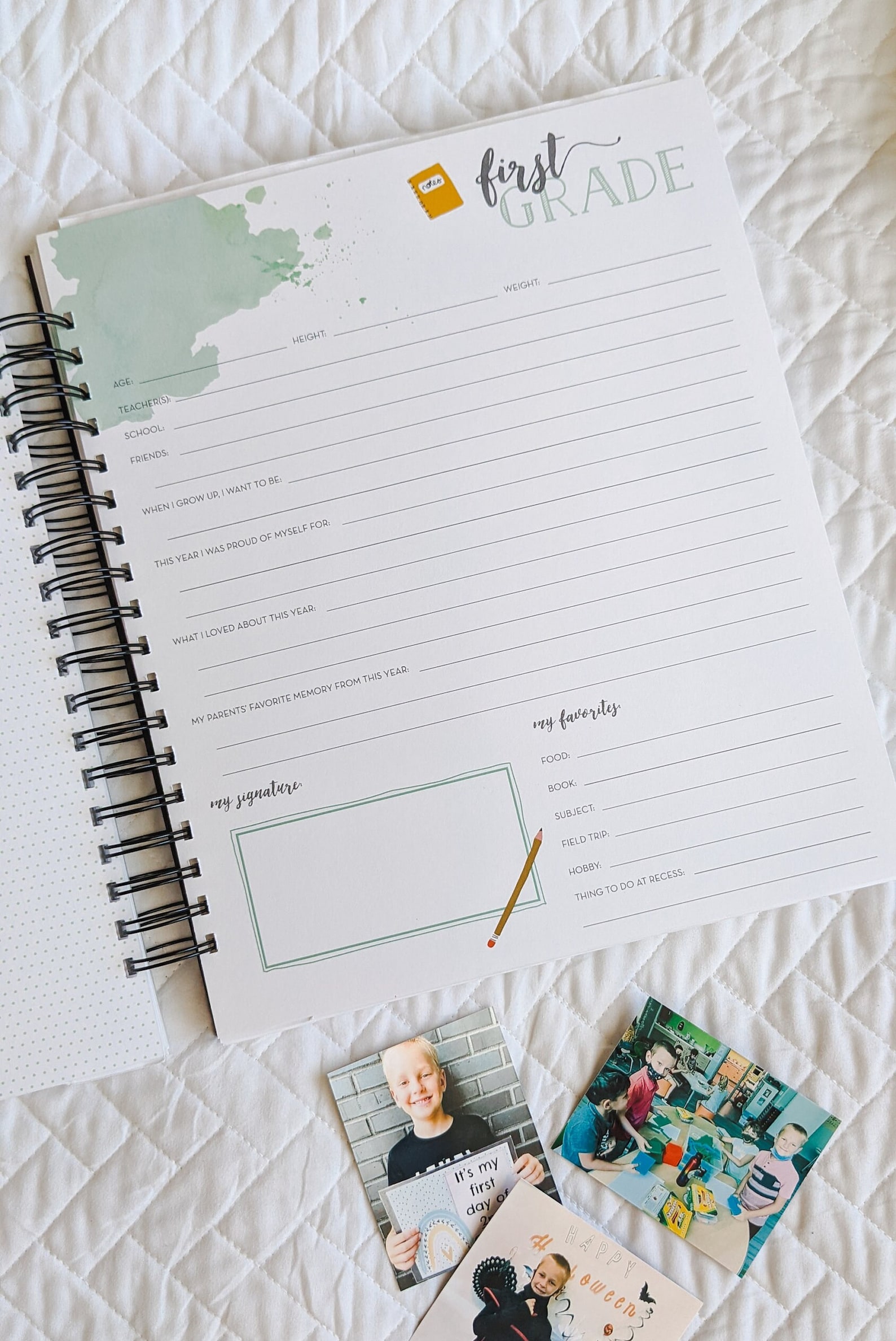 School Years Memory Book Back to School Years Scrapbook - Etsy