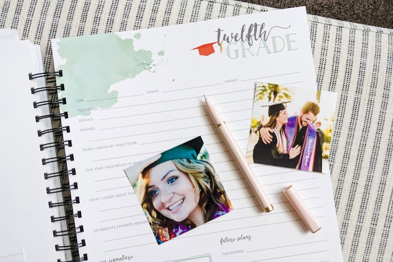 School Years Memory Book Back to School Years Scrapbook - Etsy