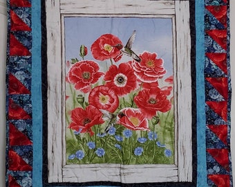 Hummingbird Quilt | Etsy