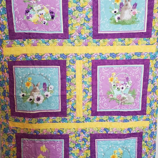 Easter Quilt - Etsy