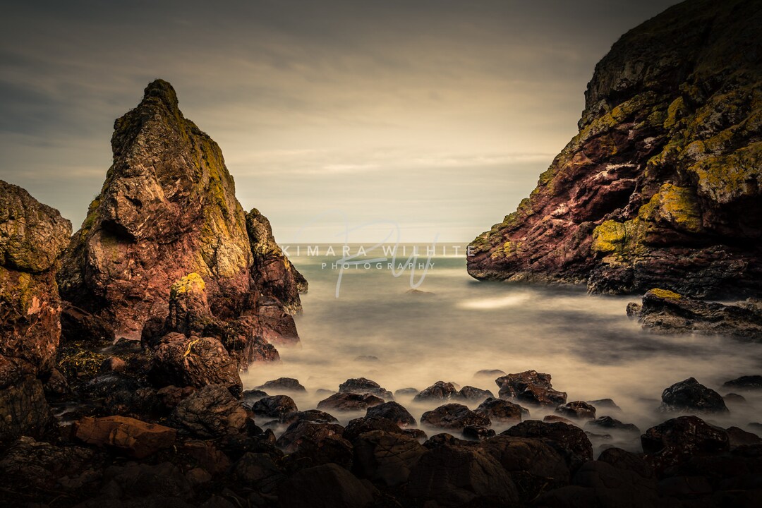Scotland Wall Art, North Sea Art, Scottish Borders, St Abbs Nature ...