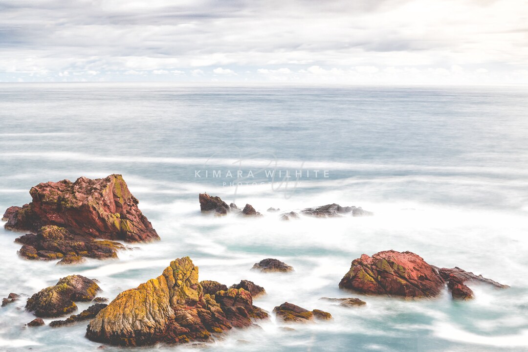 North Sea Wall Art, Scotland Wall Art, North Sea Art, Scottish Borders ...