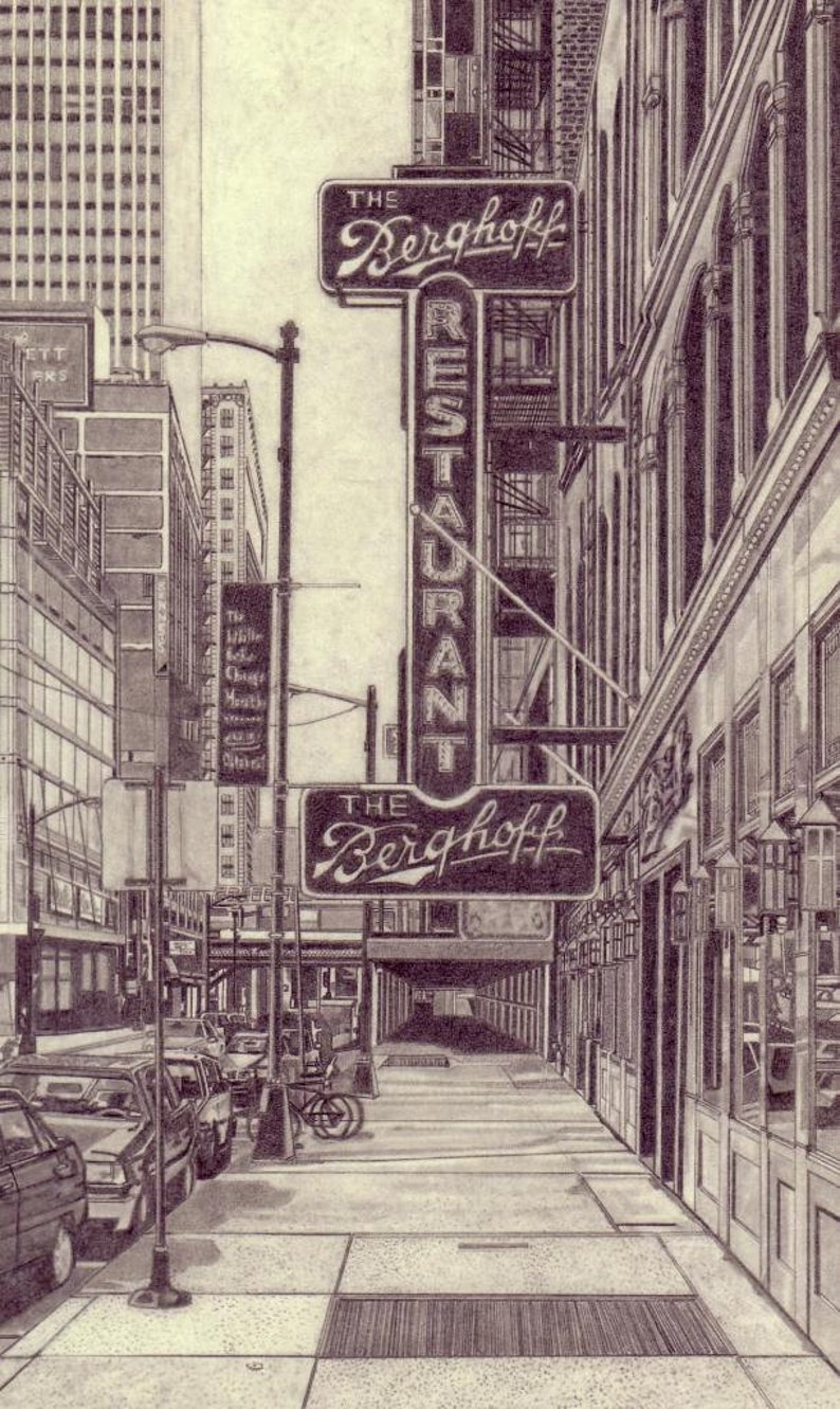 The Berghoff - Chicago - Etsy