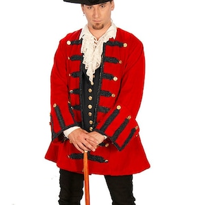 Dress Like A Pirate Exclusive Design Captain Ansell Frock Coat. Real ...