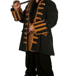 Dress Like A Pirate Exclusive Design Captain Ansell Frock Coat. Real ...