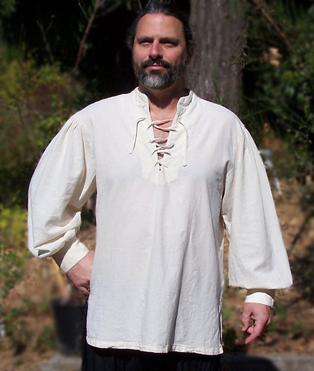 Historical Reenactment Shirt the "privateer" 100% USA Grown Pima Cotton ...