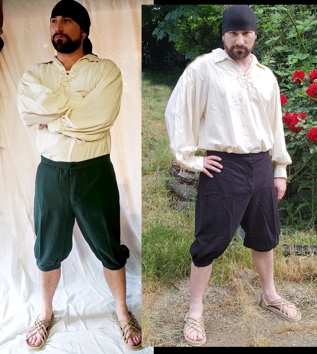 Authentic Historical 19th Century Reenactment Pirate Sailor Whaler ...