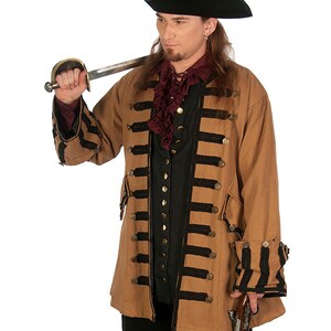 Dress Like A Pirate Exclusive Design Captain Ansell Frock Coat. Real ...