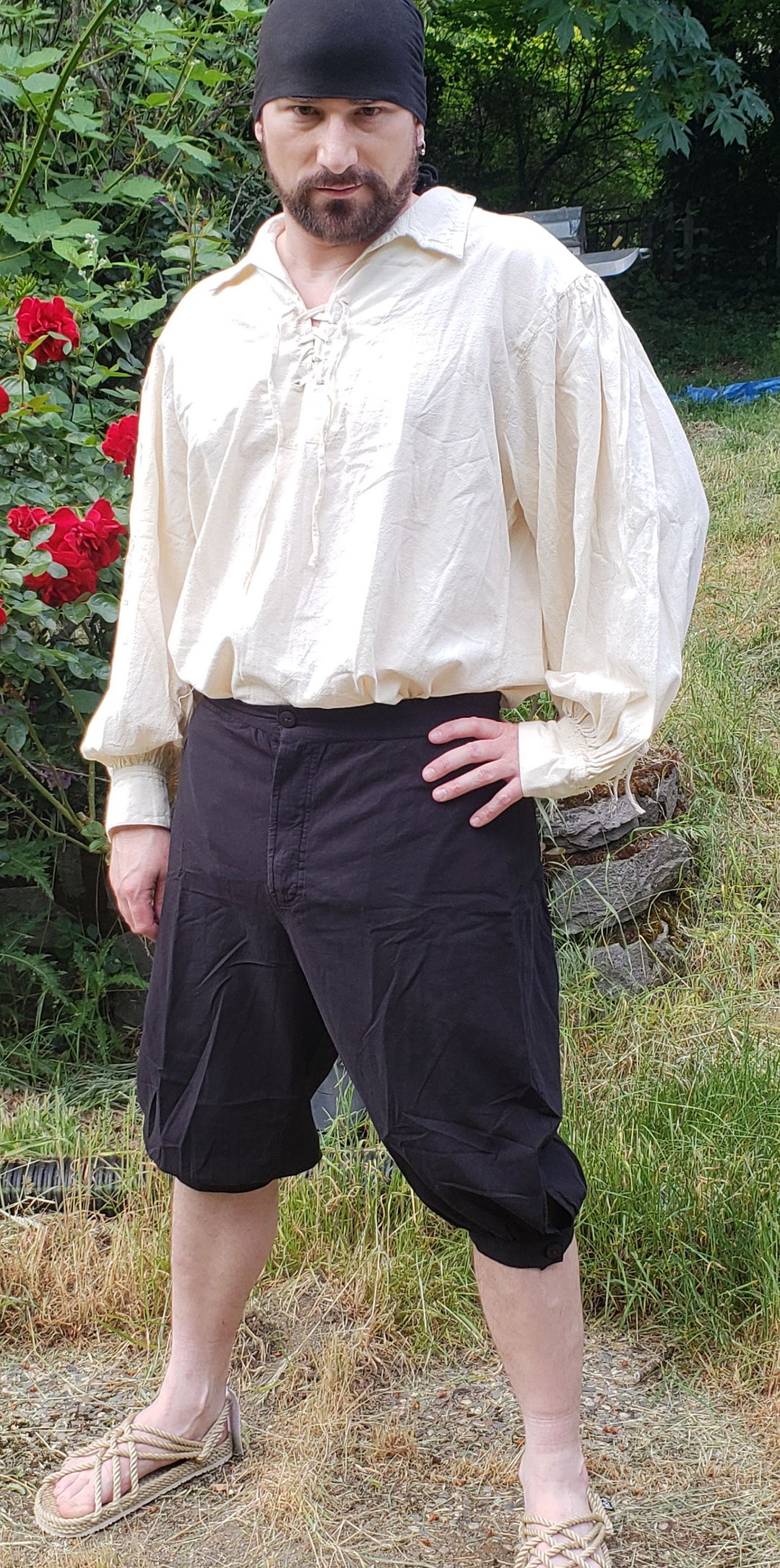 Authentic Historical 19th Century Reenactment Pirate Sailor Whaler ...