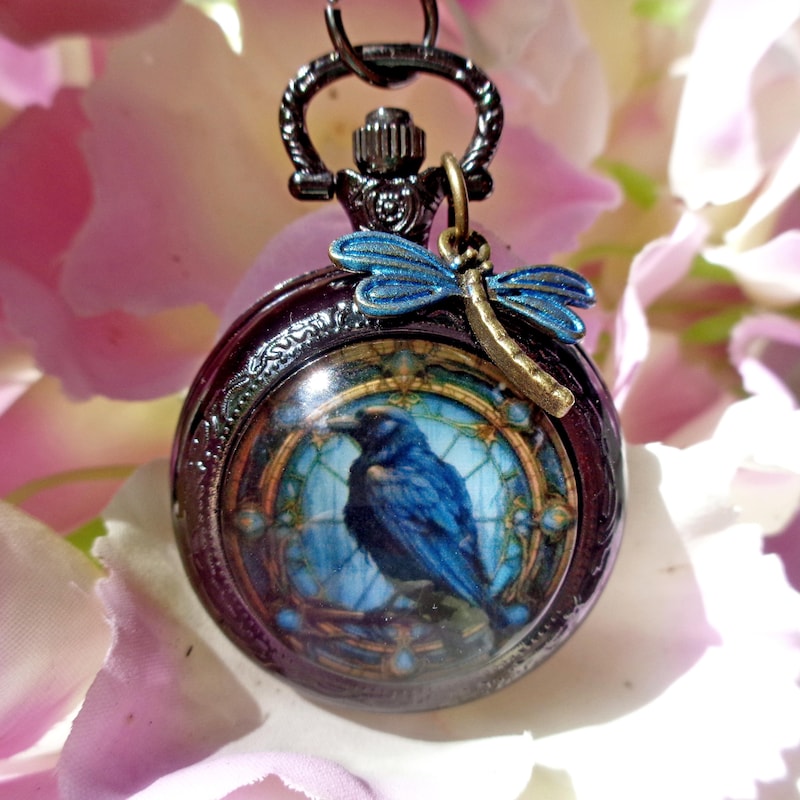 Pocketwatch Necklace - Etsy
