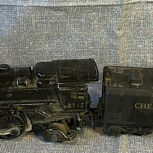 Vintage Lionel No 8142 Steam Locomotive O Gauge Mt. Clemens MI USA 4-4 ...