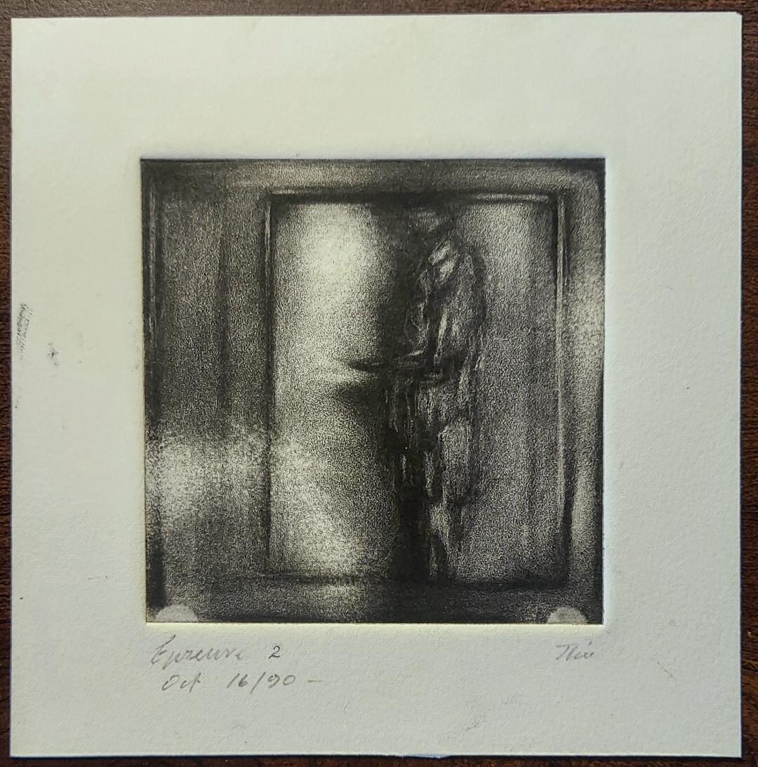 Aquatint by Noted Artist, Théo Stavropoulos (1930-2007). - Etsy