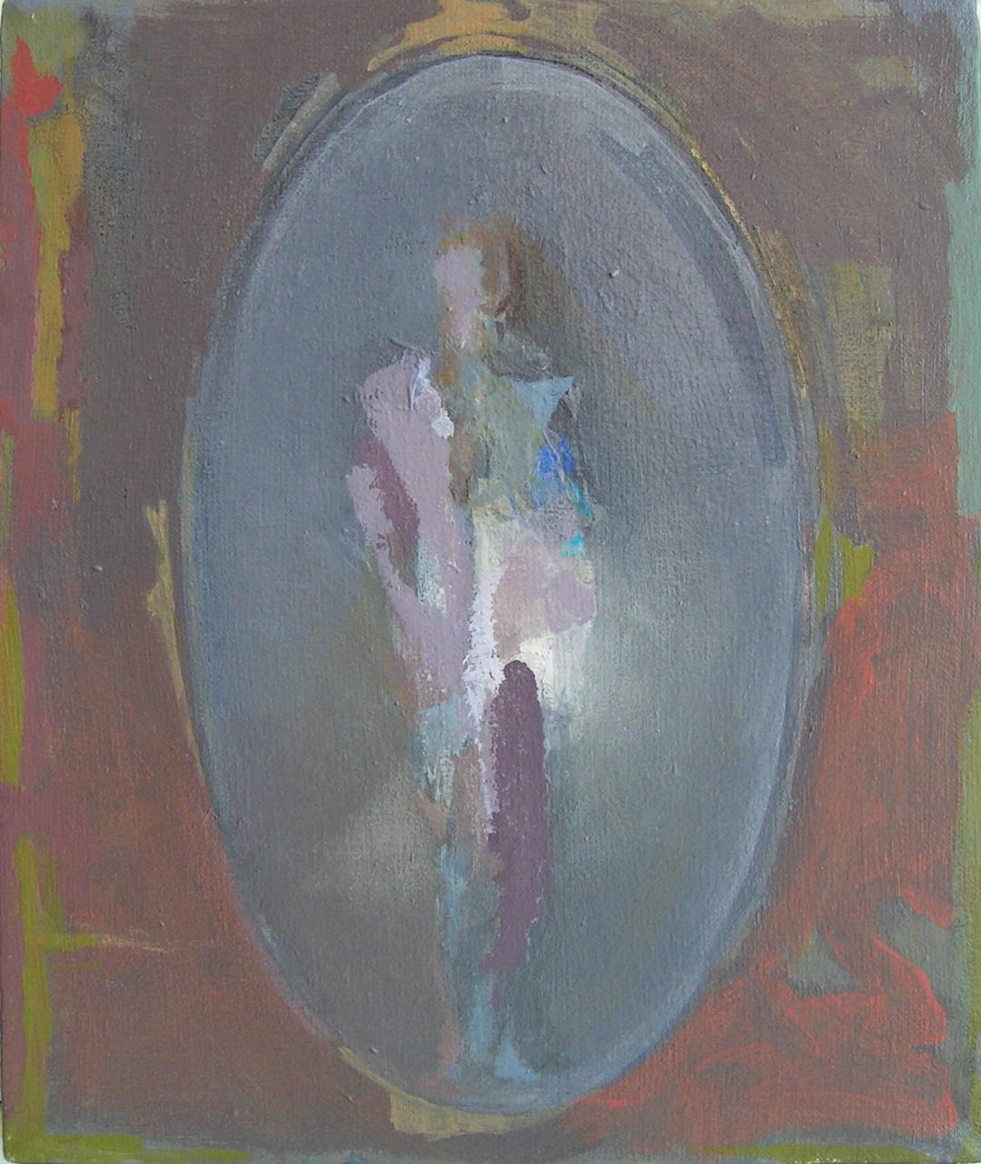 Small Painting by Noted Artist, Théo Stavropoulos (1930-2007), C. 2000 ...
