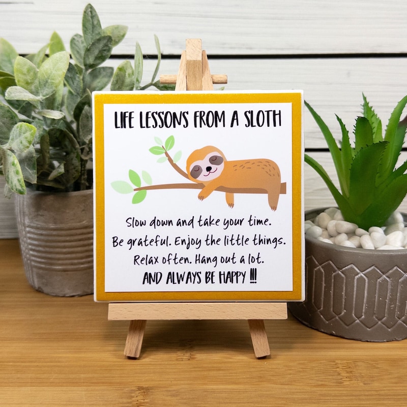 Funny Sloth Sayings - Etsy