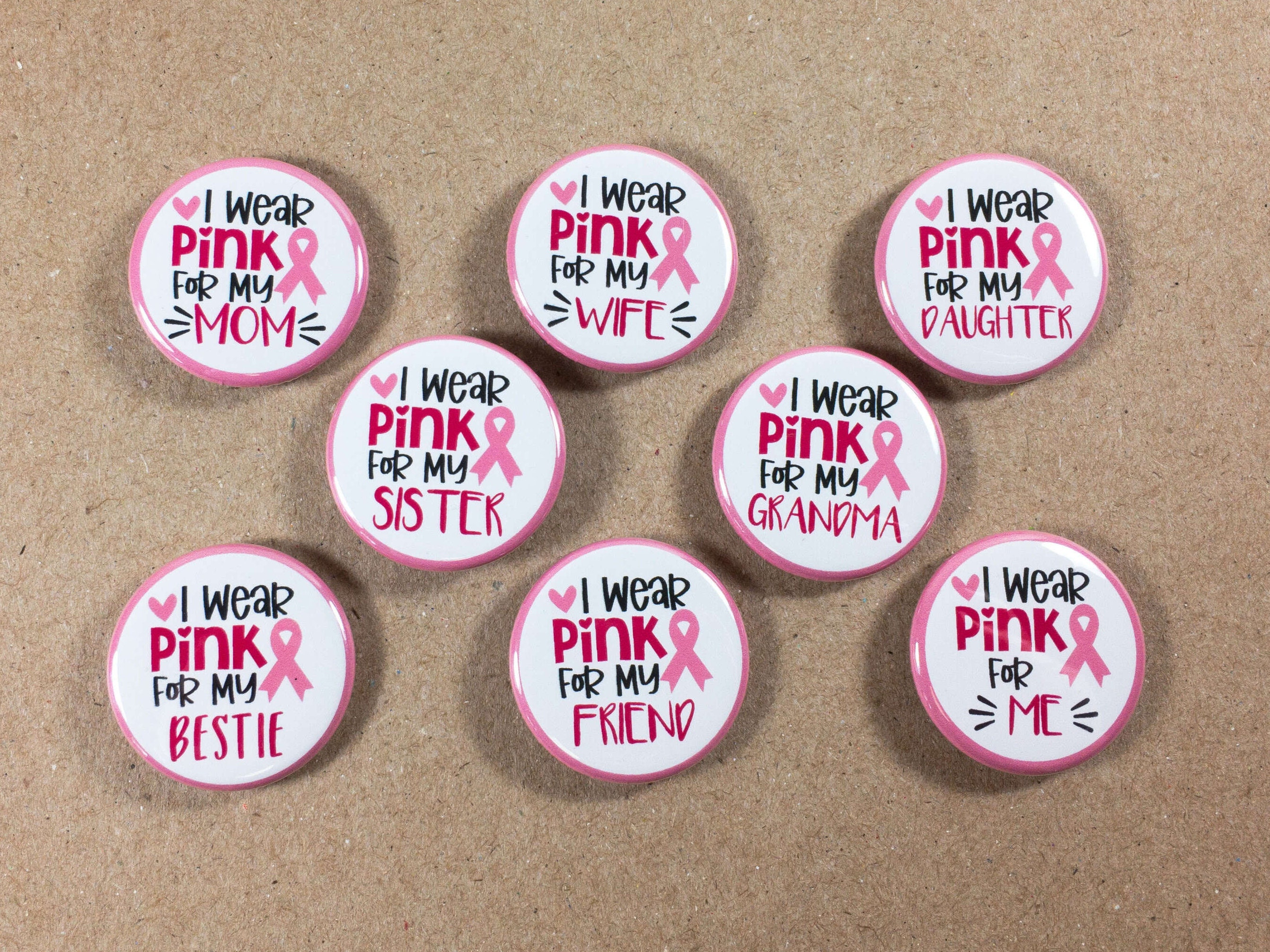 Breast Cancer Lapel Pins - Etsy