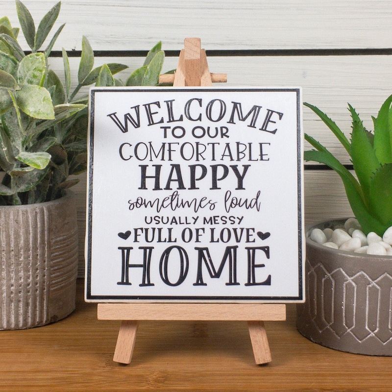 Messy House Sign - Etsy